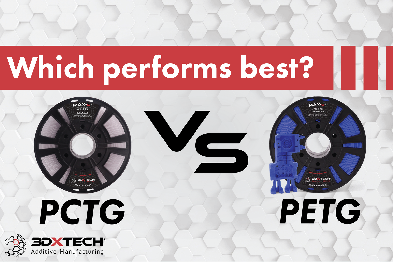 PCTG vs PETG: Which Filament Delivers Superior Performance?