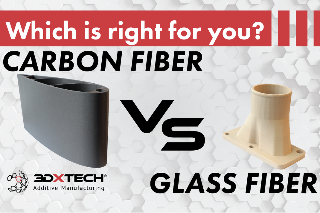 Glass Fiber vs. Carbon Fiber Filled Filaments: Which Should You Choose