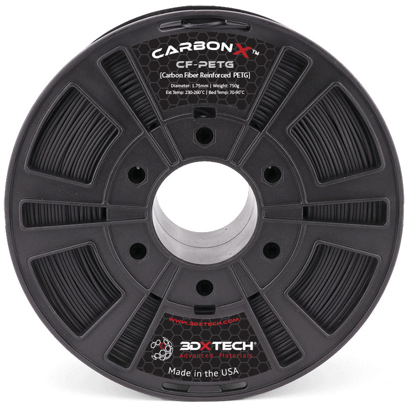 CarbonX PETG+CF Filament | 3DXTECH
