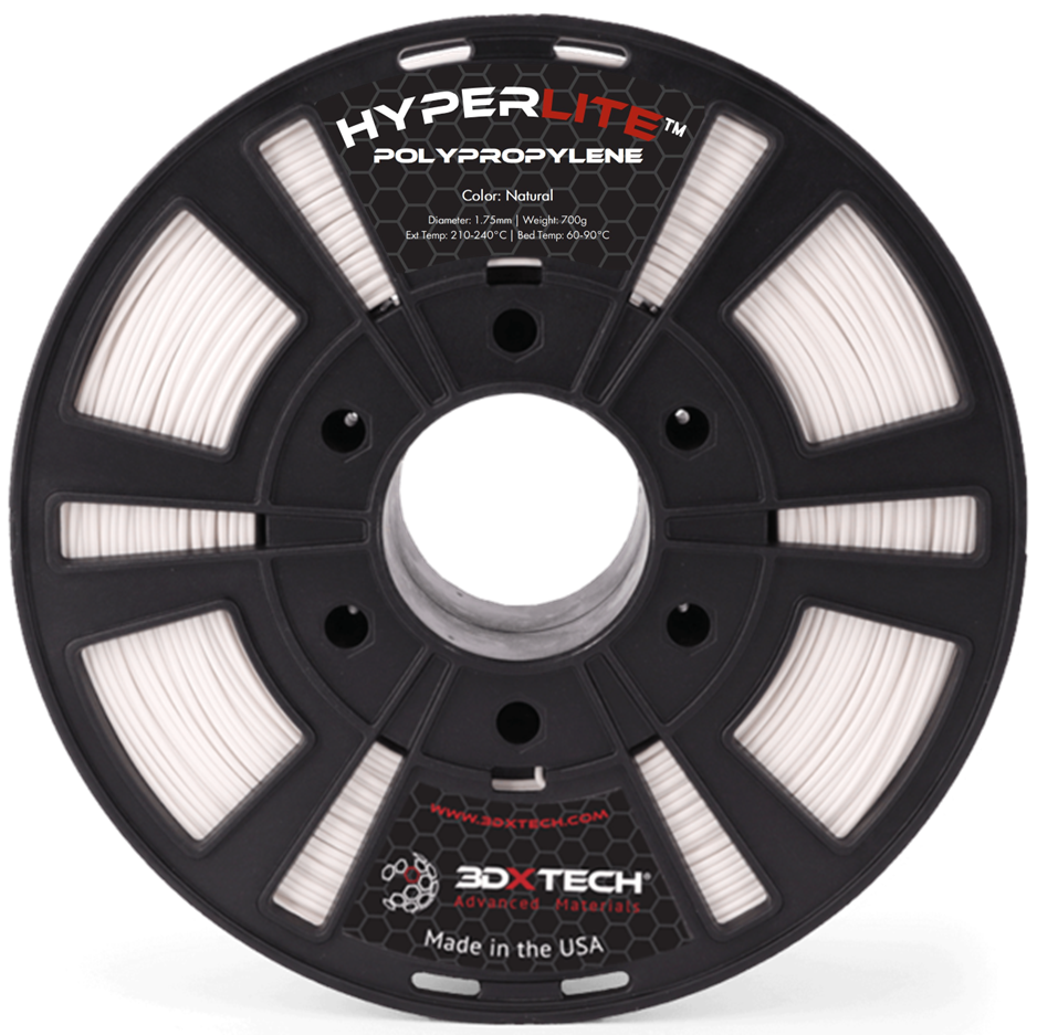 HYPERLITE™ PP 3D Printing Filament | 3DXTECH