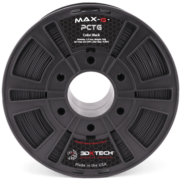 MAX-G™ PCTG 3D Printing Filaments | 3DXTECH