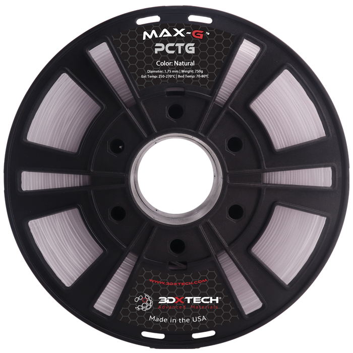 MAX-G™ PCTG 3D Printing Filaments | 3DXTECH