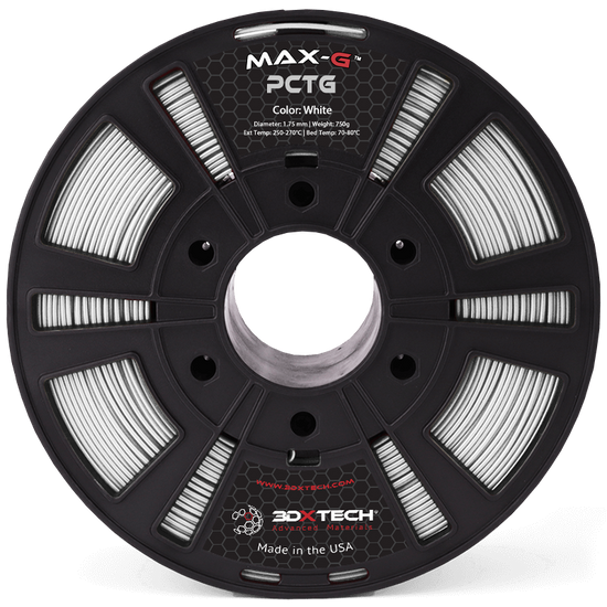 MAX-G™ PCTG 3D Printing Filaments | 3DXTECH