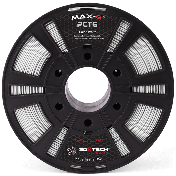 MAX-G™ PCTG 3D Printing Filaments | 3DXTECH