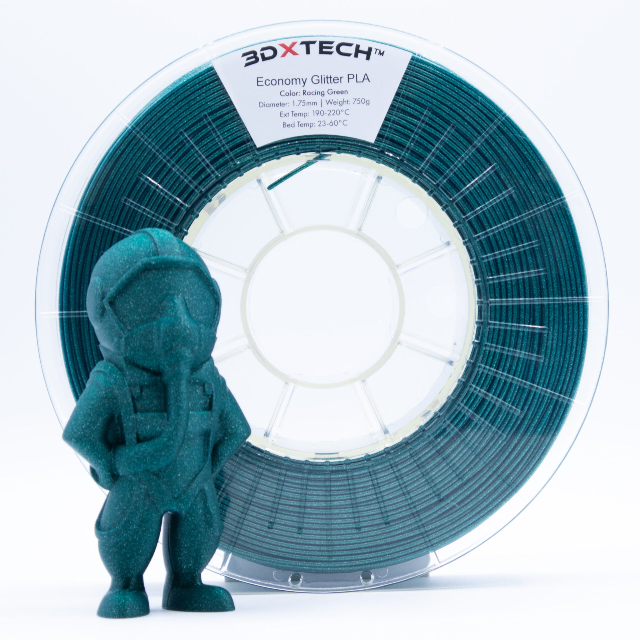 Economy Glitter PLA Filaments | 3DXTECH